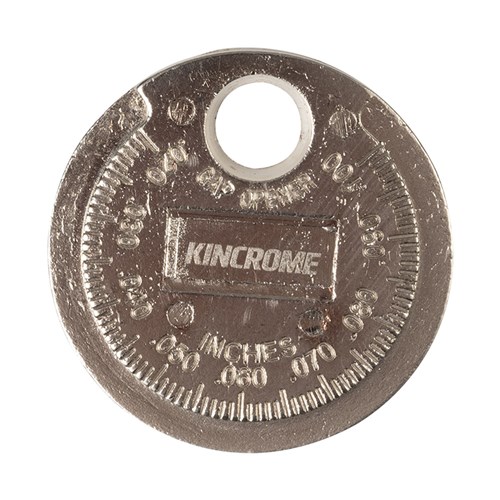 KINCROME Spark Plug Gap Gauge Coin - Metric/ Imperial - STW Industrial ...