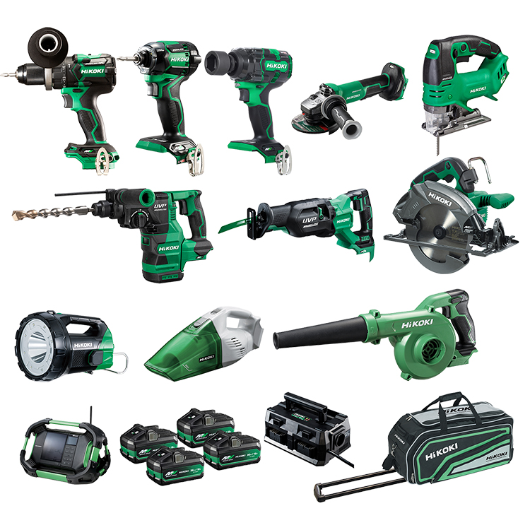 HIKOKI 36V Brushless | 12 Piece Combo Pack - STW Industrial & Safety
