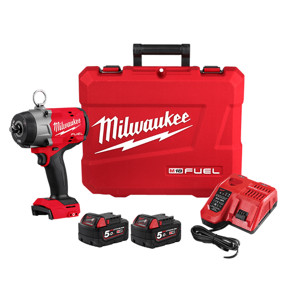 MILWAUKEE M18 FUEL™ 1/2" High Torque Impact Wrench with Pin Detent Kit ...