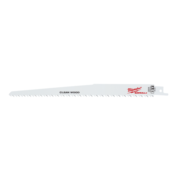 MILWAUKEE SAWZALL™ Super Sharp Fleam Ground 230mm 9" 6TPI Blade 5 Pack ...