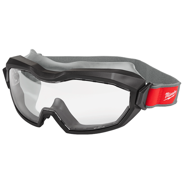 MILWAUKEE Non-Vented High-Profile Goggles - Clear - STW Industrial & Safety