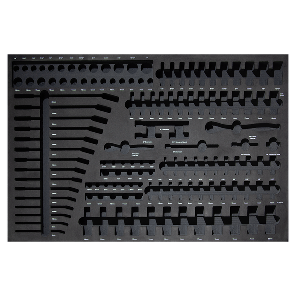 MILWAUKEE 238 Piece Drawer Foam - 3PC - STW Industrial & Safety