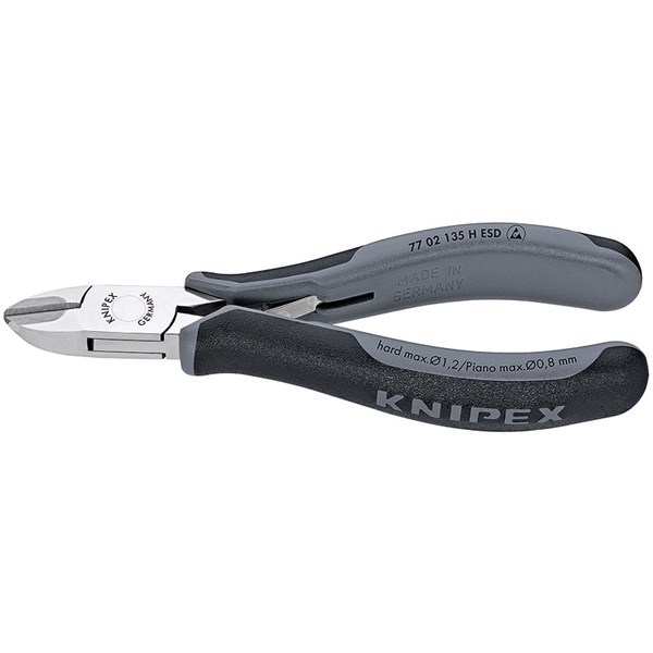 KNIPEX Electronics Diagonal Cutters with Carbide Cutting Edges ESD ...