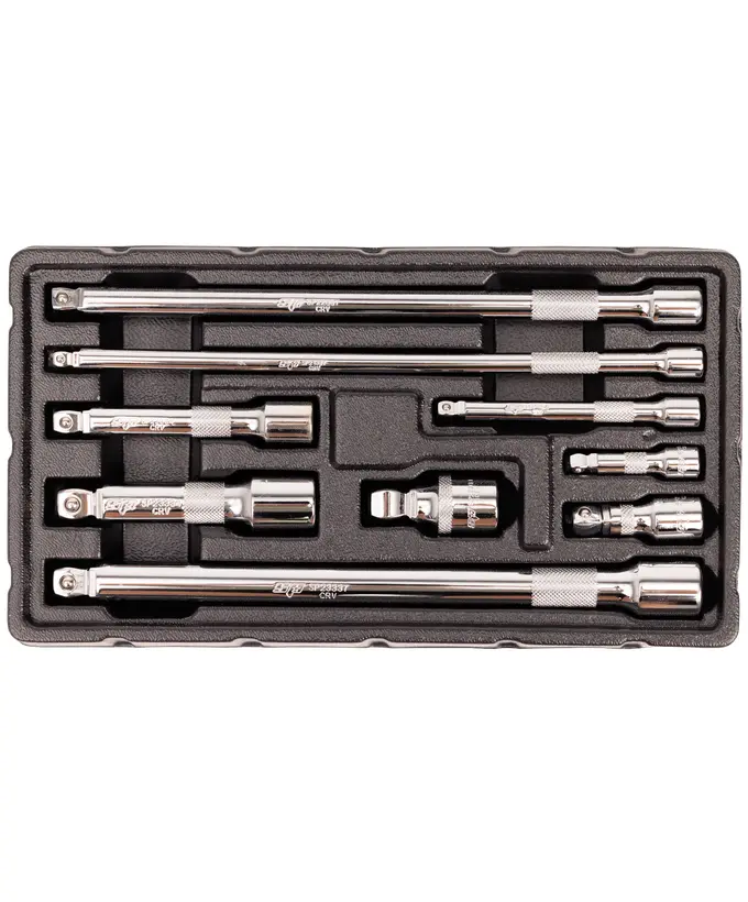 SP TOOLS 1/4", 3/8" & 1/2"Dr Wobble Extension Bar Set - 9pc - STW ...