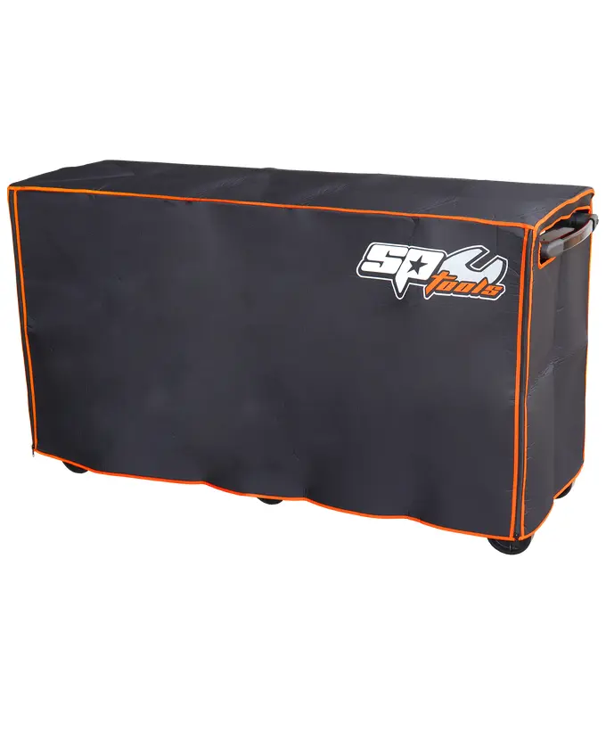 SP TOOLS Premium Padded Tool Box Cover - Suits 73" USA Sumo Roll Cab ...