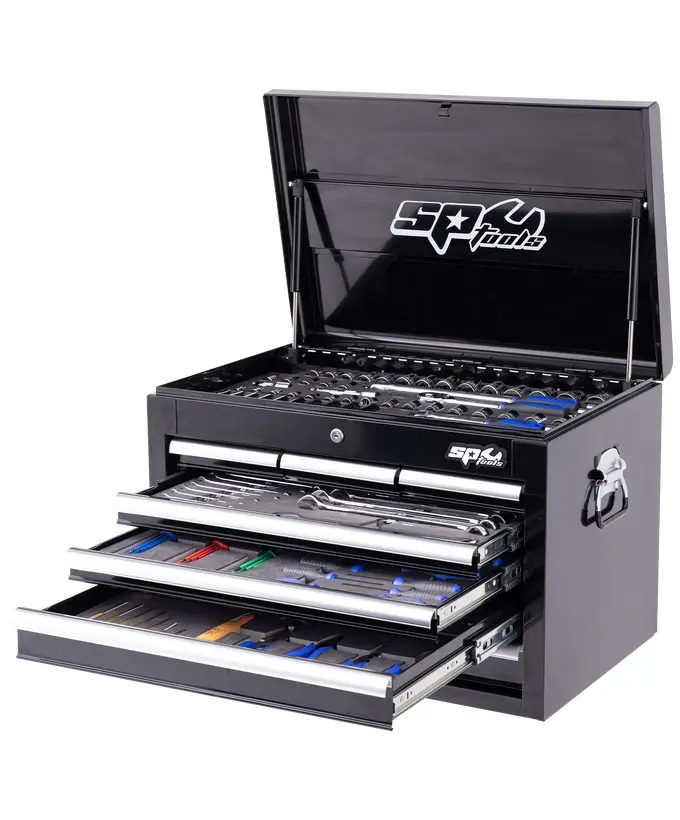 SP TOOLS Custom Series Tool Kit 201pc Metric Only - Plus Extra EVA Foam ...