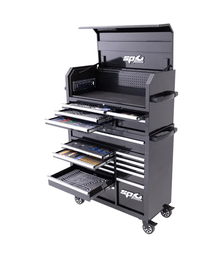 SP TOOLS Sumo Series Power Hutch Tool Kit 334pc Metric & SAE - Plus ...