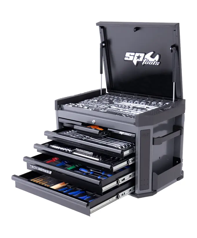 SP TOOLS Tech Series Tool Kit 281pc Metric & SAE - Plus Extra EVA Foam ...