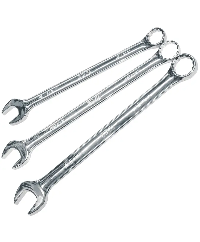 SP TOOLS Combination ROE Spanner Set - 15° Offset - Jumbo - Metric ...