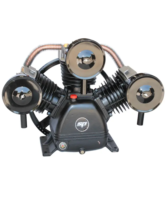 SP TOOLS Compressor Pumps - Cast Iron - Belt Drive - 3 Phase - STW ...