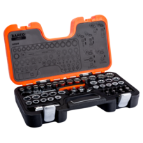 BAHCO Pass-Through Socket Set with Flexi Head Ratchet/Adaptors - STW ...