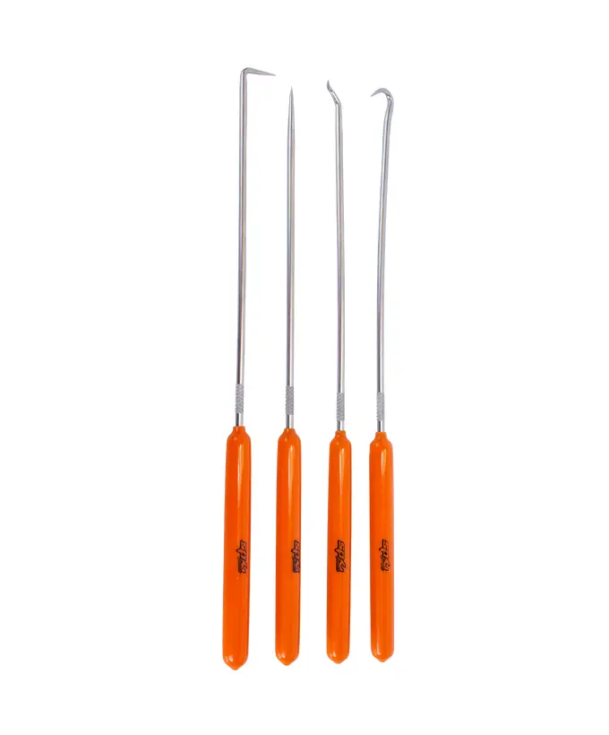 SP TOOLS Mini Hook & Pick Set - Long - 4pc - STW Industrial & Safety