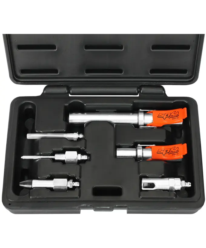 SP TOOLS Grease Gun Quick Connect Coupler & Accessory Kit - 6pc - STW ...