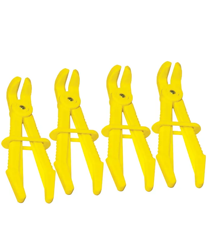 SP TOOLS Line Clamp Set - 90° Offset Jaw - Small - 4pc - STW Industrial ...
