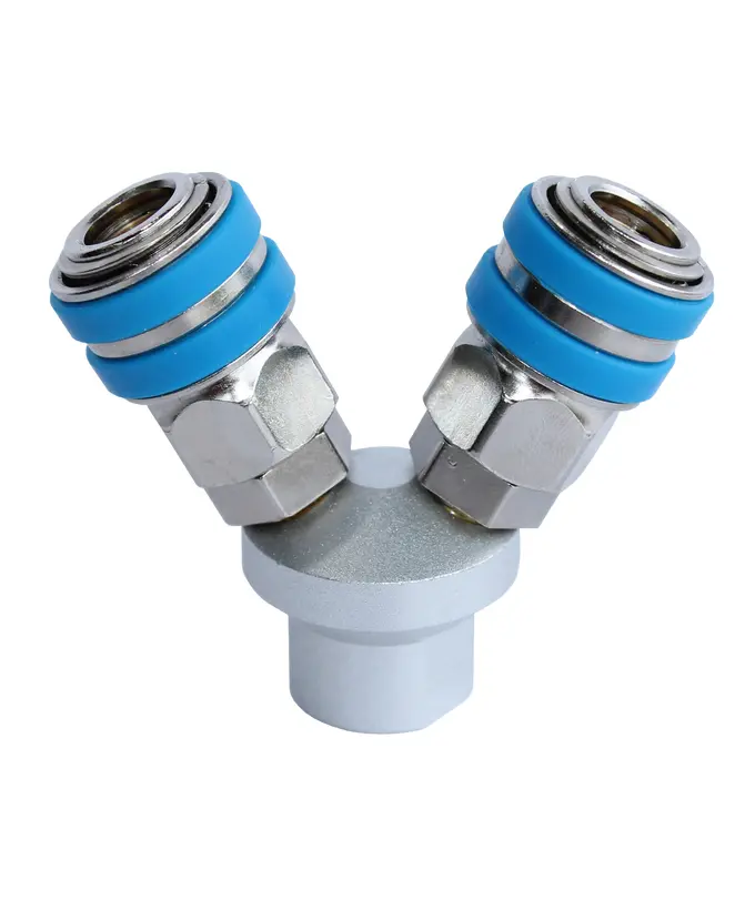 SP TOOLS Air Fittings - 2 Way Quick Connect Coupler - Nitto Style - Hi ...