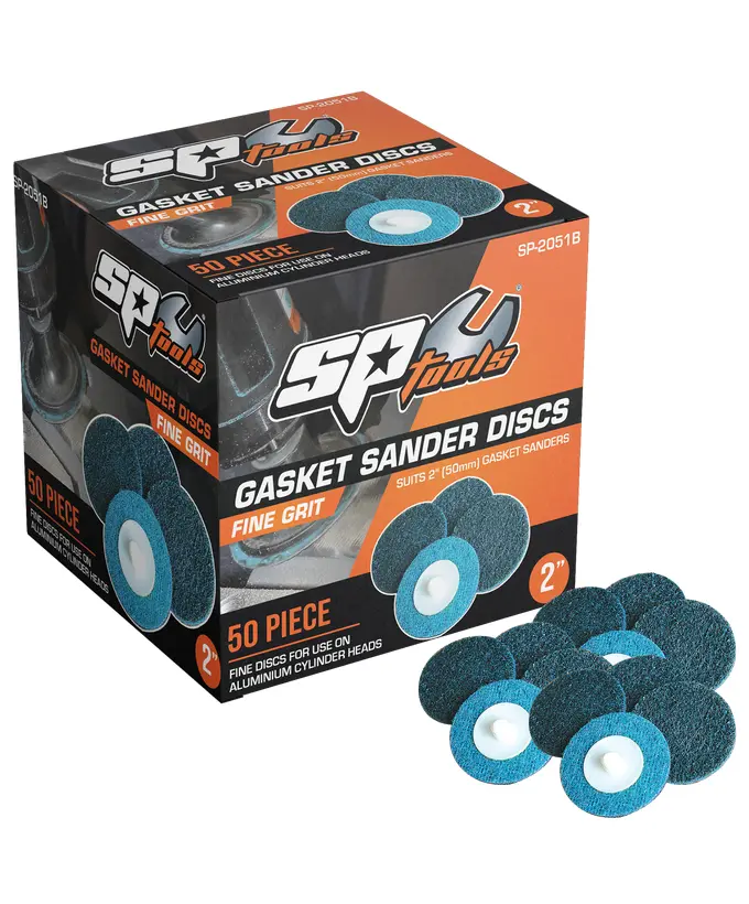 SP TOOLS Air Gasket Sander Discs - Bulk Pack - Pack of 50 - Fine ...