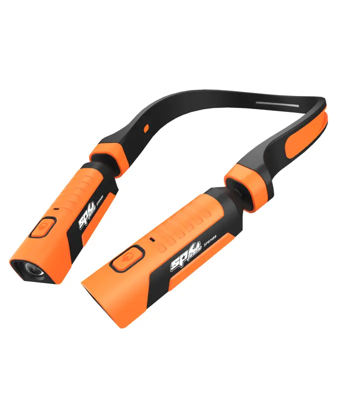 SP TOOLS Slimline Neck light with Detachable Mag Base Wireless Charge ...